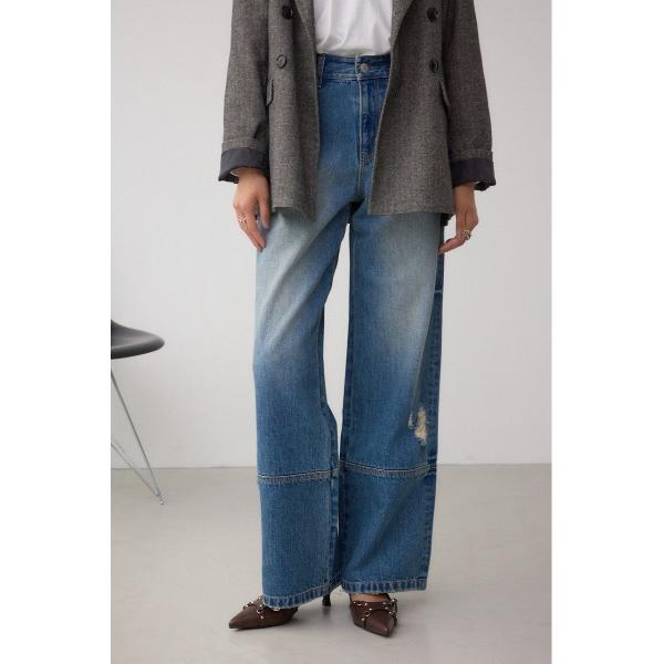 『セール実施中』ZOZO問い合わせ番号:95909902ショップ:AZUL BY MOUSSY，アズールバイマウジーブランド:AZUL BY MOUSSY，アズールバイマウジー商品名:AZUL DENIM ヴィンテージダメージデニムカテゴリ...