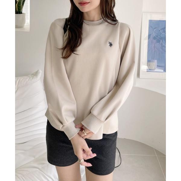 『タイムセール実施中』ZOZO問い合わせ番号:95910516ショップ:Ada.，エイダブランド:U.S. POLO ASSN.，ユーエスポロアッスン，Ada.，エイダ商品名:【U.S. POLO ASSN】ボリュームスリーブ クルーネック...