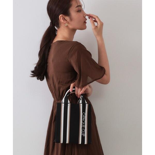 『セール実施中』ZOZO問い合わせ番号:95911049ショップ:OPAQUE.CLIP，オペークドットクリップブランド:OPAQUE.CLIP，オペークドットクリップ商品名:【2WAY】ラインハンドルスクエアニットミニショルダーバッグカテ...