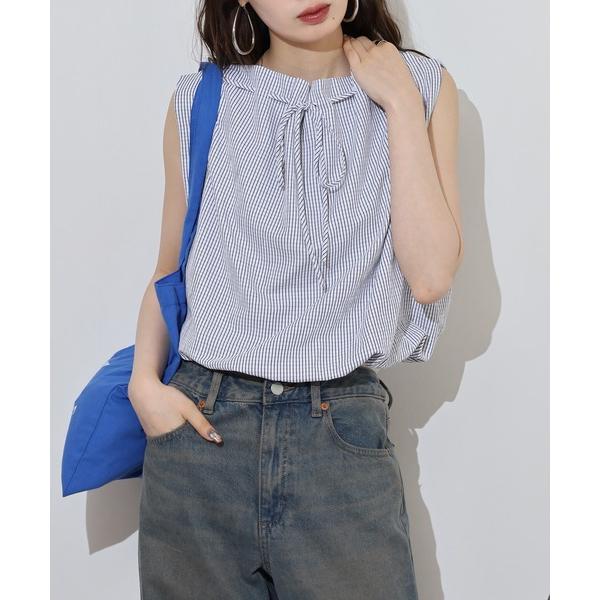 『タイムセール実施中』ZOZO問い合わせ番号:95911648ショップ:FUNALIVE，ファンアライブブランド:FUNALIVE，ファンアライブ商品名:je crois soi ノースリーブ　ブラウスカテゴリ:トップス>シャツ/ブラ...