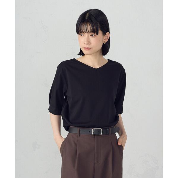 ZOZO問い合わせ番号:95911826ショップ:COMME CA ISM，コムサイズムブランド:COMME CA ISM，コムサイズム商品名:【接触冷感】スリーブデザイン カットソーカテゴリ:トップス>Tシャツ/カットソーブランド品...