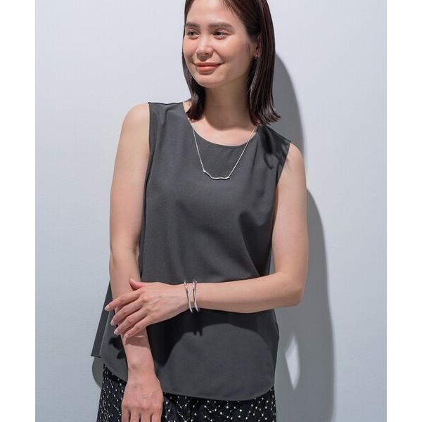 『セール実施中』ZOZO問い合わせ番号:95943491ショップ:INDIVI，インディヴィブランド:INDIVI，インディヴィ商品名:【インナーとしても活躍！／SETUP可能】ジョーゼット ノースリーブトップスカテゴリ:トップス>T...