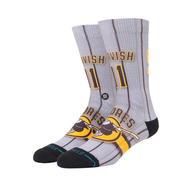 ※このアイテムは返品・交換対象外商品です。ZOZO問い合わせ番号:95943600ショップ:CPI STORE，シーピーアイストアブランド:STANCE，スタンス商品名:【STANCE/スタンス】 MLBパドレス ダルビッシュ有コラボモデル...