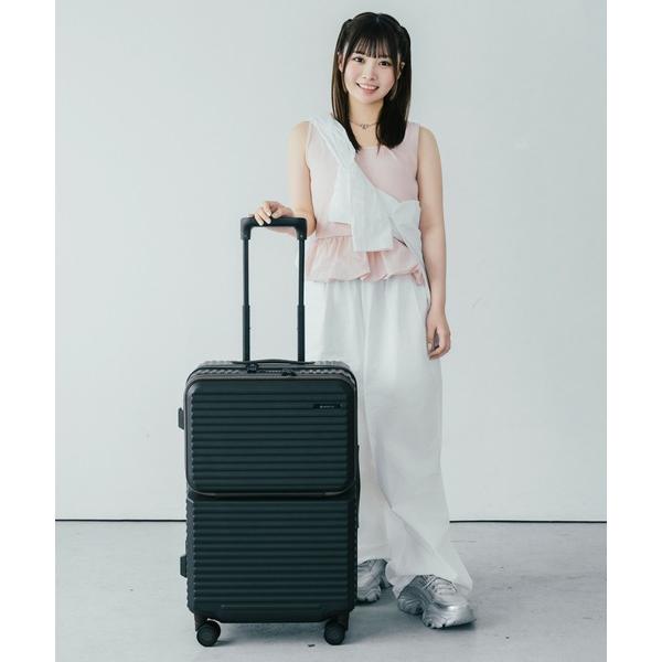 ZOZO問い合わせ番号:95944341ショップ:ACE，エースブランド:EDGELINK，エッジリンク商品名:クルーズボックス エース 64L 5〜7泊 4kg サイドフック フロントポケット キャスターストッパー 双輪キャスター 058...