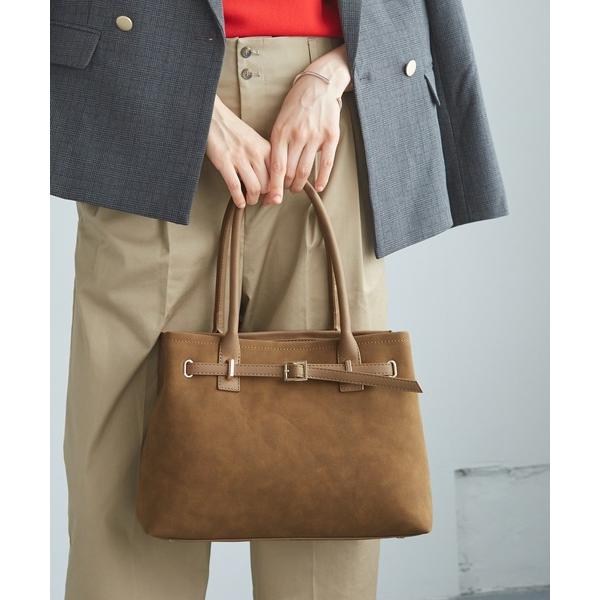 『セール実施中』ZOZO問い合わせ番号:95944914ショップ:ROPE' PICNIC，ロぺピクニックブランド:ROPE' PICNIC，ロペピクニック商品名:ベルトデザインクラシックトートバッグカテゴリ:バッグ>トートバッグブラ...