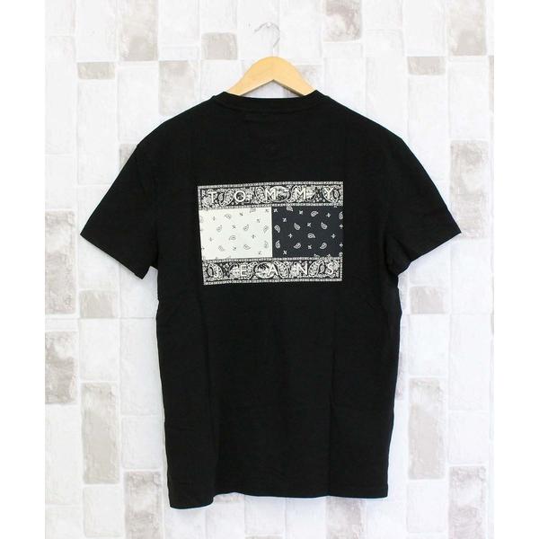 『タイムセール実施中』ZOZO問い合わせ番号:95945549ショップ:TopIsm，トップイズムブランド:TOMMY HILFIGER，トミーヒルフィガー，TopIsm，トップイズム商品名:TJM ペイズリーフラッグバックプリントTシャツ...