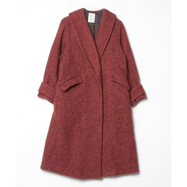 『セール実施中』参考価格：37，400円発売時期：2018年09月コンディション：C（やや使用感あり）使用感があり、やや気になる傷や汚れがあるアイテム全体的：毛玉参考商品名：ヘリンボンショール風衿ロングジャケットコート参考品番：3501CO...