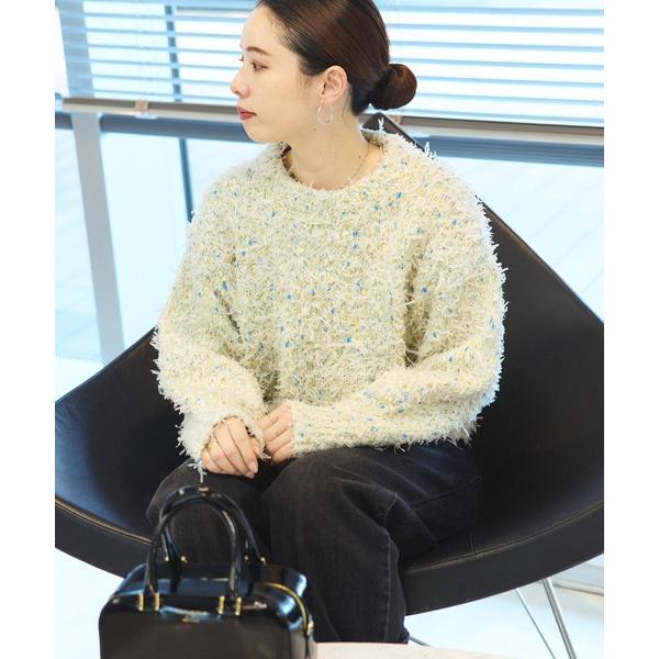 『セール実施中』ZOZO問い合わせ番号:95976809ショップ:BEAMS HEART，ビームスハートブランド:BEAMS HEART，ビームスハート商品名:【3色展開】リボン × ノットヤーンニットカテゴリ:トップス>ニット/セー...