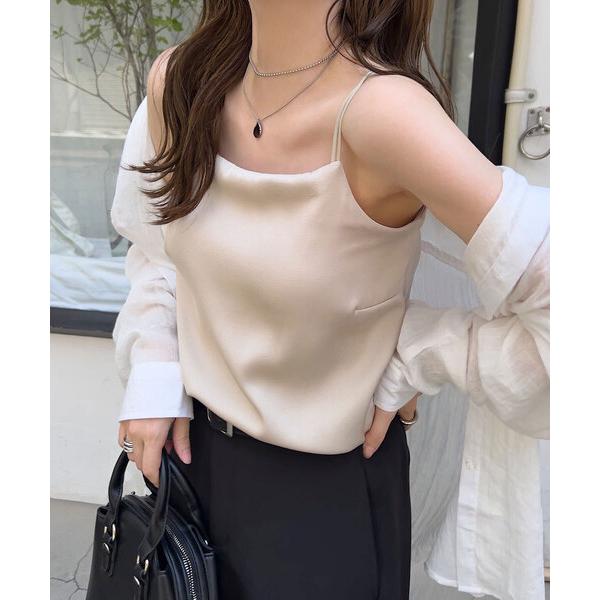 『タイムセール実施中』ZOZO問い合わせ番号:96037606ショップ:kobelettuce，コウベレタスブランド:Petitle，プチレ，KOBE LETTUCE，コウベレタス商品名:[ 低身長向けサイズ ] カップ付きサテンキャミソー...