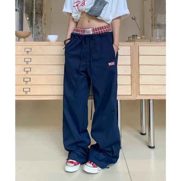 ZOZO問い合わせ番号:96037836ショップ:UP START，アップスタートブランド:MEMECLE，メメクル，CERCA，チェルカ商品名:【 MEMECLE / メメクル 】チェックレイヤードパンツカテゴリ:パンツ>その他パン...