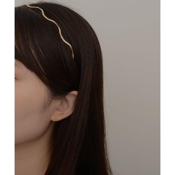 ZOZO問い合わせ番号:96038599ショップ:TONE，トーンブランド:TONE SELECT GOODS，トーンセレクトグッズ商品名:【resonance】ウエーブ ゴールド カチューシャ【2way/オケージョン】カテゴリ:ヘアアクセ...