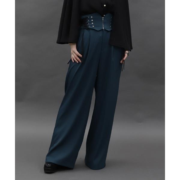 『セール実施中』ZOZO問い合わせ番号:96038776ショップ:axes femme，アクシーズファムブランド:axes femme POETIQUE，アクシーズファムポエティック商品名:レースアップデザインパンツカテゴリ:パンツ>...