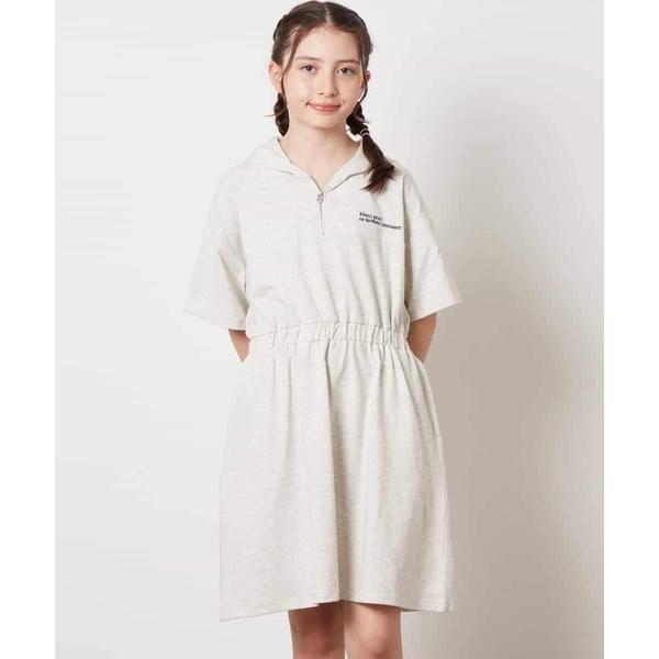 『タイムセール実施中』ZOZO問い合わせ番号:96070372ショップ:a.v.v，アー・ヴェ・ヴェブランド:a.v.v，アーヴェヴェ商品名:【接触冷感/ジメジメ対策/毛玉になりにくい】[100-130]ハーフジップフーディワンピースカテゴ...