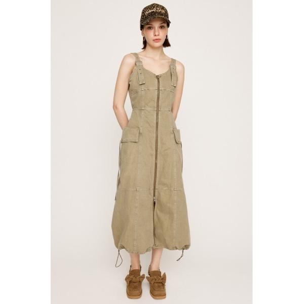 『タイムセール実施中』ZOZO問い合わせ番号:96071529ショップ:SLY，スライブランド:SLY，スライ商品名:FRONT ZIP POCKET OP フロントジップ ポケット ワンピース 夏服カテゴリ:ワンピース/ドレス>ワン...