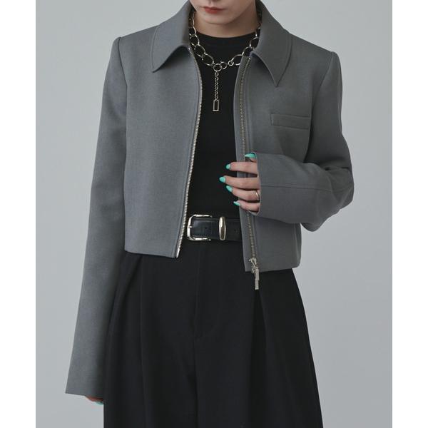 『セール実施中』ZOZO問い合わせ番号:96071772ショップ:Lui's，ルイスブランド:Lui's，ルイス商品名:【mi-企画】ダブルジップショートジャケットカテゴリ:ジャケット/アウター>テーラードジャケットブランド品番:LU...