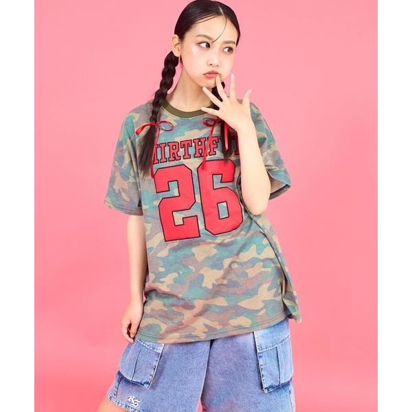 『セール実施中』ZOZO問い合わせ番号:96072493ショップ:ANAP，アナップブランド:ANAP GiRL，アナップガール商品名:ANAPR+SナンバリングオーバーTシャツ【ユニセックス】カテゴリ:トップス>Tシャツ/カットソー...