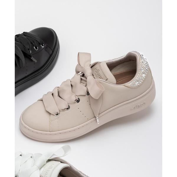 ZOZO問い合わせ番号:96072600ショップ:+diana，プラスダイアナブランド:+diana，プラスダイアナ商品名:新色追加！【軽量】ラインストーン付きリボンスニーカーカテゴリ:シューズ>スニーカーブランド品番:HE44585...