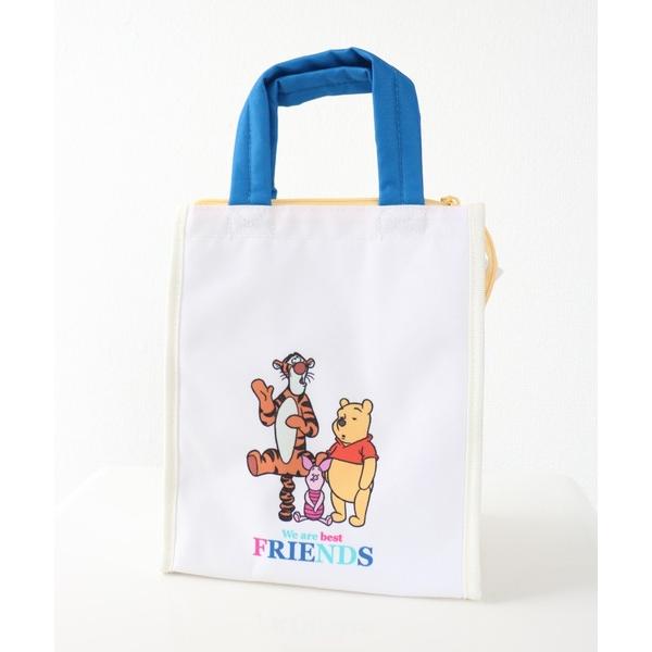 ZOZO問い合わせ番号:96073218ショップ:SiNCERE，シンシアブランド:Disney，ディズニー，SiNCERE，シンシア商品名:〈DISNEY/ディズニー〉くまのプーさん ランチバッグ スクエア M POOH FUNNY FA...