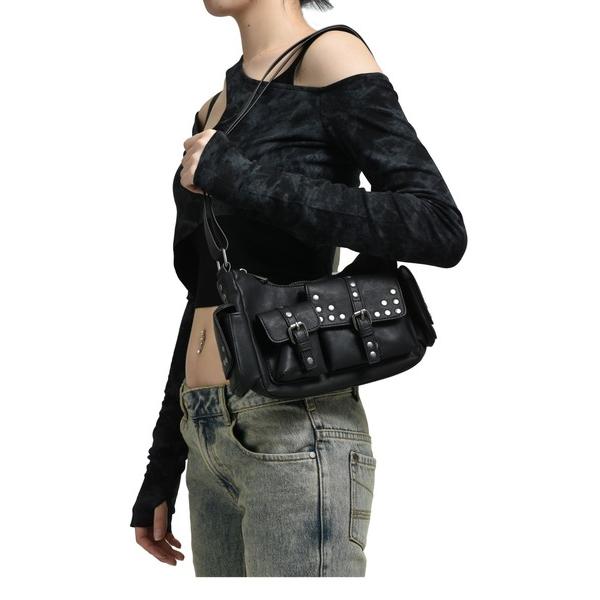ZOZO問い合わせ番号:96073555ショップ:NUBIAN，ヌビアンブランド:VIVAMUS，ヴィヴァムス商品名:MINI SHOULDER BAGカテゴリ:バッグ>ショルダーバッグブランド品番:VM25SS-AC012-BLKカ...