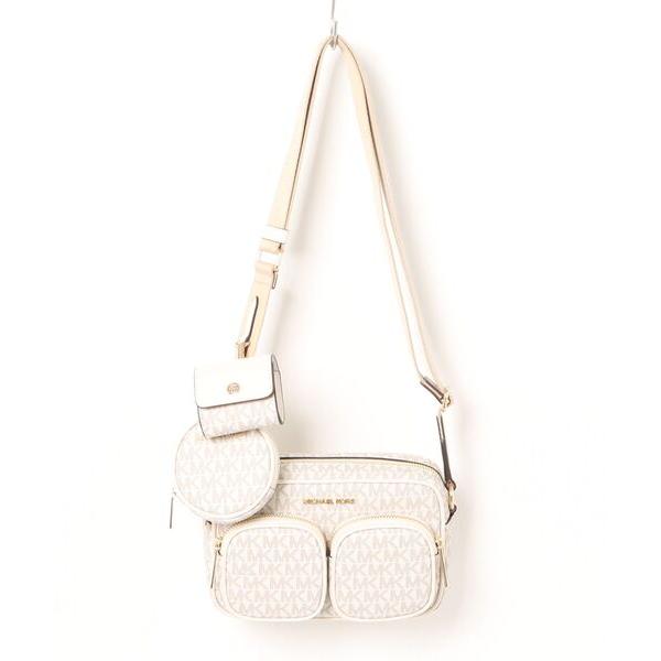 『セール実施中』ZOZO問い合わせ番号:96073656ショップ:MICHAEL KORS，マイケル・コースブランド:MICHAEL KORS，マイケルコース商品名:JET SET ITEM クロスボディ ウィズ テックアタッチ ミディアム...