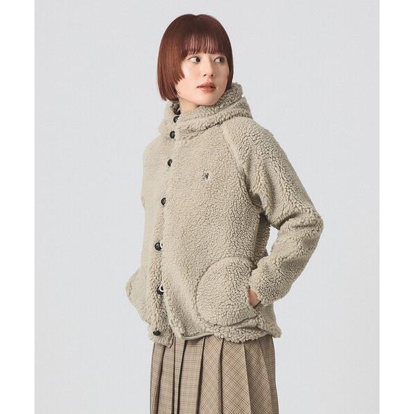『セール実施中』ZOZO問い合わせ番号:96104348ショップ:BEAMS WOMEN，ビームスウィメンブランド:GYMPHLEX，ジムフレックス，Ray BEAMS，レイビームス商品名:Gymphlex / ボア フード ジャケットカテ...