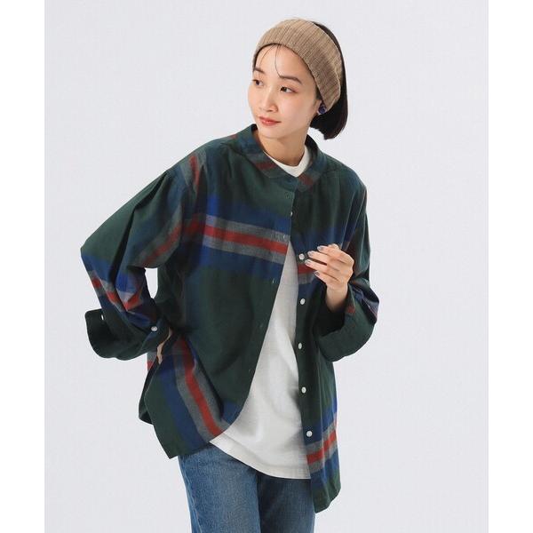 『タイムセール実施中』ZOZO問い合わせ番号:96104456ショップ:BEAMS WOMEN，ビームスウィメンブランド:BEAMS BOY，ビームスボーイ商品名:【2/5再値下げ】ビッグ タータン バスク シャツカテゴリ:トップス>...
