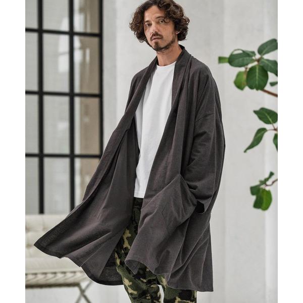 ZOZO問い合わせ番号:96104522ショップ:CAMBIO，カンビオブランド:CAMBIO，カンビオ商品名:mcg3660-Cotton Rayon Brushed KIMONO Like Gown ガウンカテゴリ:トップス>カー...