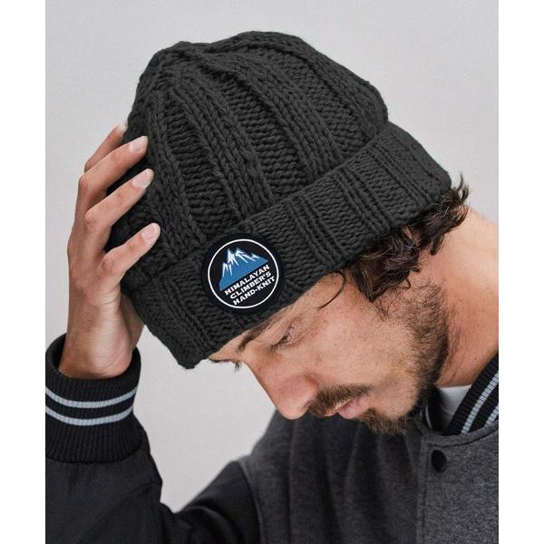 ZOZO問い合わせ番号:96104543ショップ:CAMBIO，カンビオブランド:CAMBIO，カンビオ商品名:mko12985-【HIMALAYAN CLIMBERS HAND-KNIT別注】手編みワッチキャップカテゴリ:帽子>ニッ...