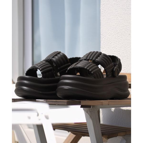 ZOZO問い合わせ番号:96105139ショップ:BIG CITY MARKET，ビッグシティマーケットブランド:1111clothing，ワンフォークロージング商品名:軽量 厚底サンダル / Lightweight thick-soled...