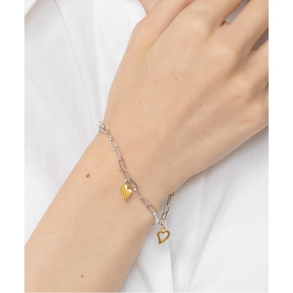 『セール実施中』ZOZO問い合わせ番号:96105514ショップ:CASSELINI，キャセリーニブランド:LAPUIS，ラピュイ商品名:LAPUIS(ラピュイ) Amuse Heart bracelet Bカテゴリ:アクセサリー>ブ...