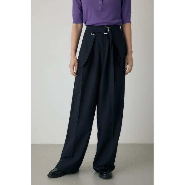 『セール実施中』ZOZO問い合わせ番号:96106840ショップ:AZUL BY MOUSSY，アズールバイマウジーブランド:crie conforto，クリーコンフォルト商品名:ポケットベルトセットワイドパンツ　3WAY / 冬服カテゴリ...