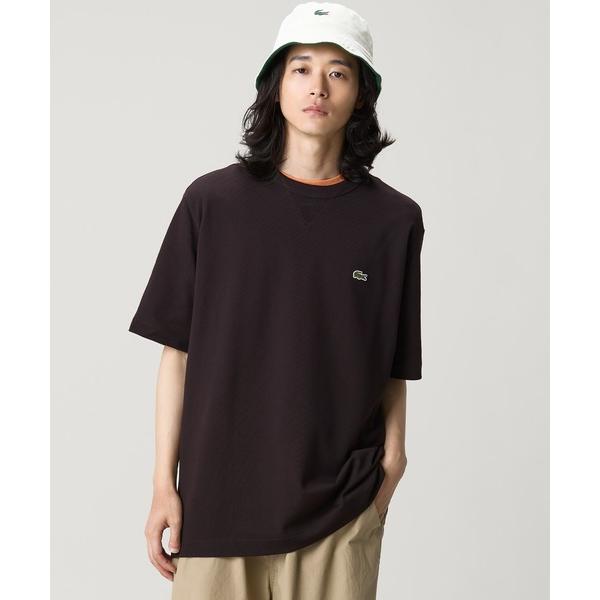 『タイムセール実施中』ZOZO問い合わせ番号:96137440ショップ:LACOSTE，ラコステブランド:LACOSTE，ラコステ商品名:L.12.12アレンジ ガゼット付き鹿の子地 半袖Tシャツカテゴリ:トップス>Tシャツ/カットソ...