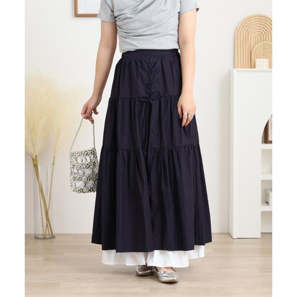 『タイムセール実施中』ZOZO問い合わせ番号:96137947ショップ:FUNALIVE，ファンアライブブランド:FUNALIVE，ファンアライブ商品名:nohea　ワッシャーレイヤードスカートカテゴリ:スカート>スカートブランド品番...