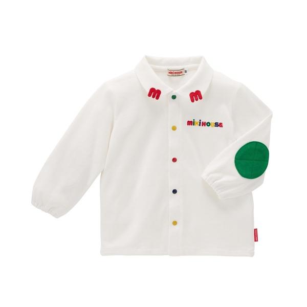 ZOZO問い合わせ番号:96138365ショップ:MIKI HOUSE，ミキハウスブランド:MIKI HOUSE，ミキハウス商品名:ロゴ長袖ブラウスカテゴリ:トップス>シャツ/ブラウスブランド品番:13-5402-144素材:綿 10...