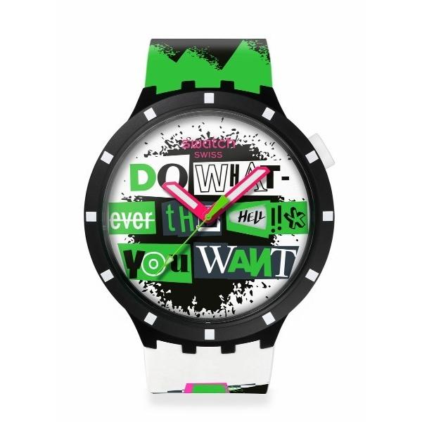 ZOZO問い合わせ番号:96138394ショップ:SWATCH，スウォッチブランド:SWATCH，スウォッチ，FLIK FLAK，フリックフラック商品名:LASH OUTカテゴリ:腕時計>アナログ腕時計ブランド品番:SB03B701素...
