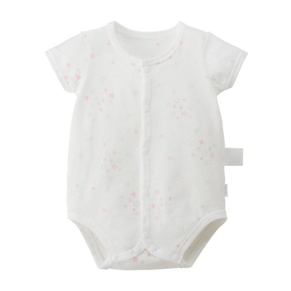 ※このアイテムは返品・交換対象外商品です。ZOZO問い合わせ番号:96138521ショップ:MIKI HOUSE，ミキハウスブランド:MIKI HOUSE，ミキハウス商品名:ピュアベール半袖前あきメッシュ天竺ボディシャツカテゴリ:ママ＆ベビ...