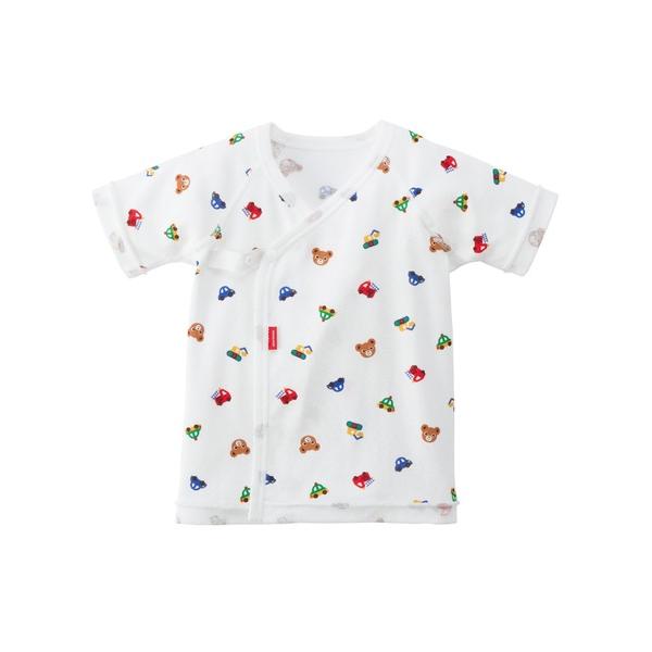 ※このアイテムは返品・交換対象外商品です。ZOZO問い合わせ番号:96138531ショップ:MIKI HOUSE，ミキハウスブランド:MIKI HOUSE，ミキハウス商品名:ピュアベールフライス短肌着カテゴリ:ママ＆ベビー>肌着ブラン...