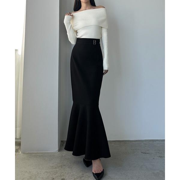 『タイムセール実施中』ZOZO問い合わせ番号:96138728ショップ:JUNOAH，ジュノアブランド:Louere，ルエレ商品名:ウエストベルトマーメイドスカート(通年素材)カテゴリ:スカート>スカートブランド品番:frvd036-...