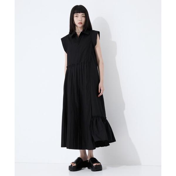 ZOZO問い合わせ番号:96138763ショップ:STUDIOUS WOMENS，ステュディオス ウィメンズブランド:STUDIOUS，ステュディオス商品名:【STUDIOUS/ステュディオス】Asymmetry pleats one-pi...