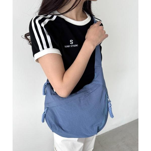 『タイムセール実施中』ZOZO問い合わせ番号:96138964ショップ:Outfitter lab，アウトフィッターラボブランド:LOVALOT，ラバロット商品名:【全6色】ハーフムーン ナイロン調ショルダーバッグカテゴリ:バッグ>シ...