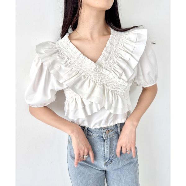 『タイムセール実施中』ZOZO問い合わせ番号:96138978ショップ:Outfitter lab，アウトフィッターラボブランド:LOVALOT，ラバロット商品名:2WAY オフショルダーフリルブラウスカテゴリ:トップス>シャツ/ブラ...