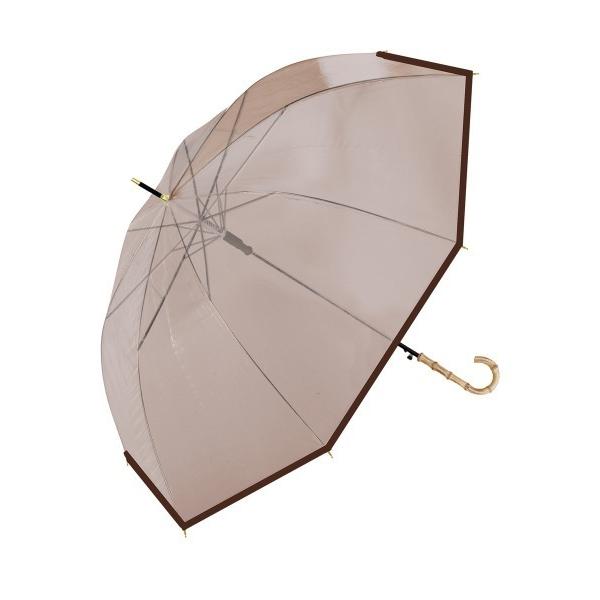 ZOZO問い合わせ番号:96139139ショップ:Rora，ローラブランド:BACKYARD FAMILY，バックヤードファミリー商品名:VINYL バンブーカラービニール傘 58cmカテゴリ:ファッション雑貨>長傘ブランド品番:vi...