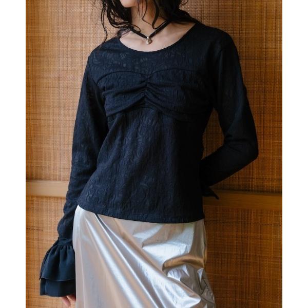 ZOZO問い合わせ番号:96139270ショップ:MARTE，マルテブランド:sahara，サハラ商品名:Gather Bust Lace Top/ギャザーバストレーストップカテゴリ:トップス>その他トップスブランド品番:01-TP1...