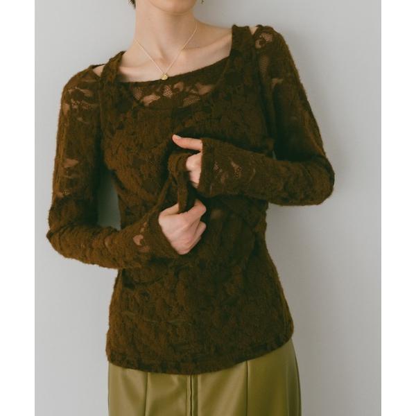 『タイムセール実施中』ZOZO問い合わせ番号:96139273ショップ:MARTE，マルテブランド:sahara，サハラ商品名:Layered Lace Top/レイヤードレーストップカテゴリ:トップス>その他トップスブランド品番:0...