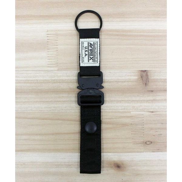 ZOZO問い合わせ番号:96139935ショップ:TopIsm，トップイズムブランド:AVIREX，アヴィレックス，TopIsm，トップイズム商品名:FLIGHT NYLON 'KEY HOLDER'カテゴリ:財布/小物>キーホルダー...