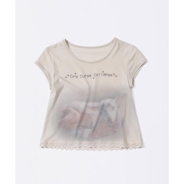 『セール実施中』ZOZO問い合わせ番号:96140892ショップ:SCULPTOR，スカルプターブランド:SCULPTOR，スカルプター商品名:Lace Crop Baby Teeカテゴリ:トップス>Tシャツ/カットソーブランド品番:...