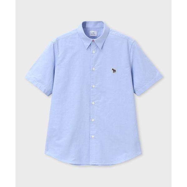 ZOZO問い合わせ番号:96141017ショップ:Paul Smith，ポール・スミスブランド:PS Paul Smith，ピーエスポールスミス商品名:“Sports Stripe Zebra” ワンポイント 半袖シャツ【553114 61...