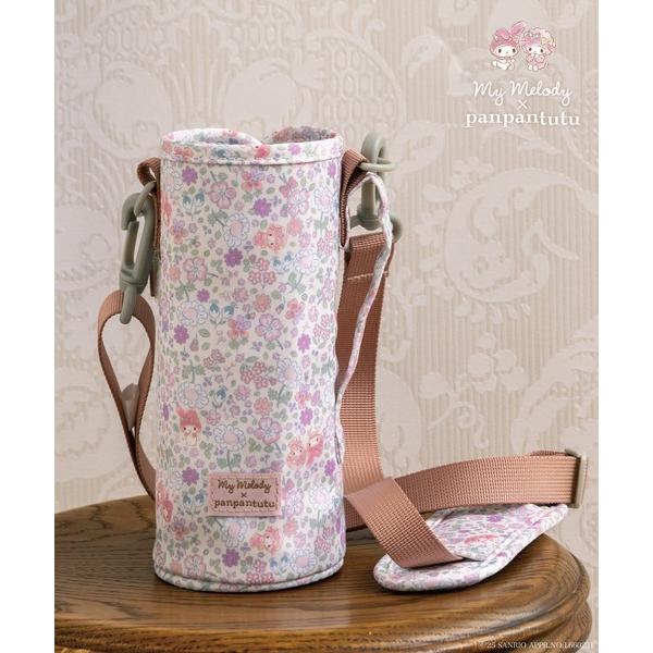 ZOZO問い合わせ番号:96141247ショップ:panpantutu，パンパンチュチュブランド:panpantutu，パンパンチュチュ商品名:【マイメロディ/シナモロール/リボン】水筒ボトルカバー(ストラップ付)　Mカテゴリ:食器/キッチ...