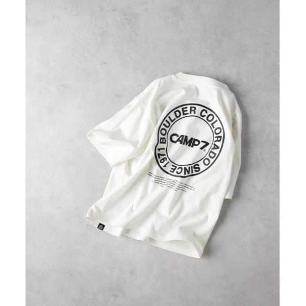 『タイムセール実施中』ZOZO問い合わせ番号:96171587ショップ:Right-on，ライトオンブランド:CAMP7，キャンプセブン，Right-on，ライトオン商品名:【CAMP7】サークルロゴプリントＴシャツカテゴリ:トップス&gt...
