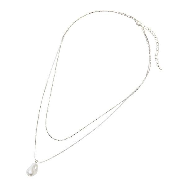 『タイムセール実施中』ZOZO問い合わせ番号:96171783ショップ:Green Parks，グリーンパークスブランド:Green Parks，グリーンパークス商品名:・HALF TIME パール付2連ネックレスカテゴリ:アクセサリー&g...